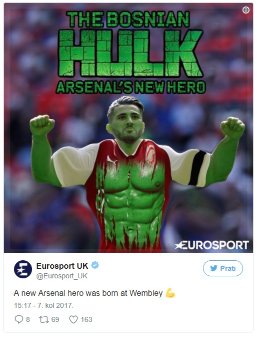 Eurosport na zanimljiv način opisao Seada Kolašinca: Bosanski Hulk je ...
